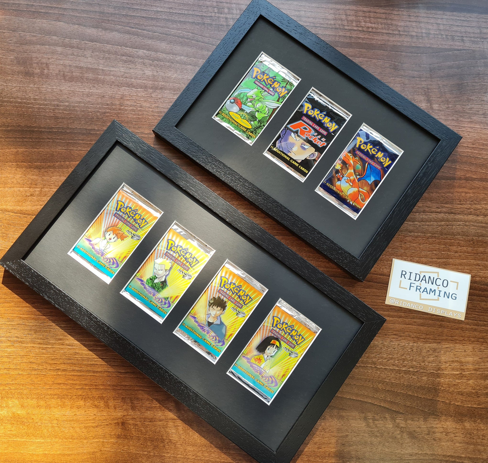 Display Frames for Booster Packs – Ridanco Displays
