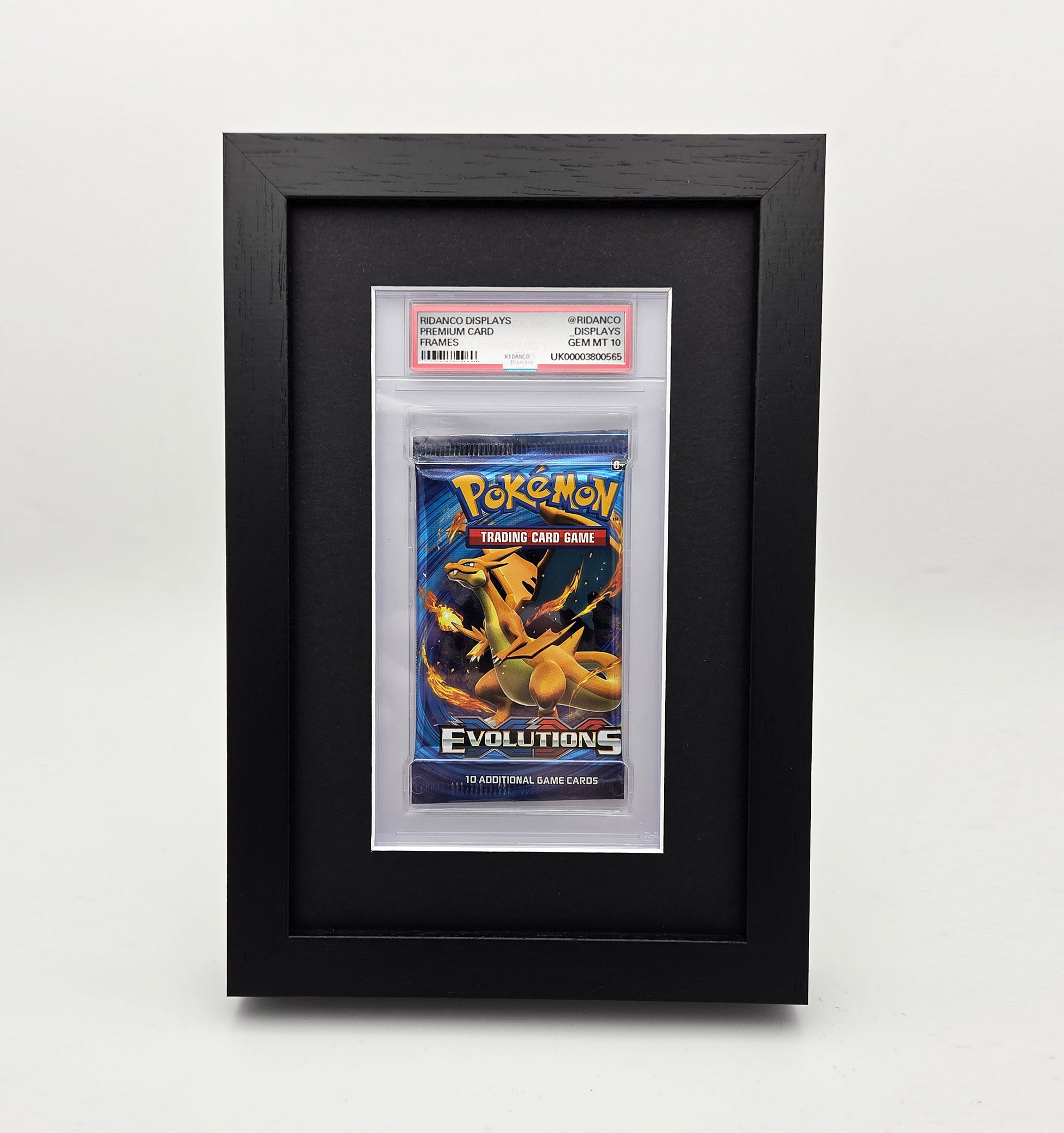1 Graded Booster Pack Display Frame | Black, 21x32mm (new sizing ...