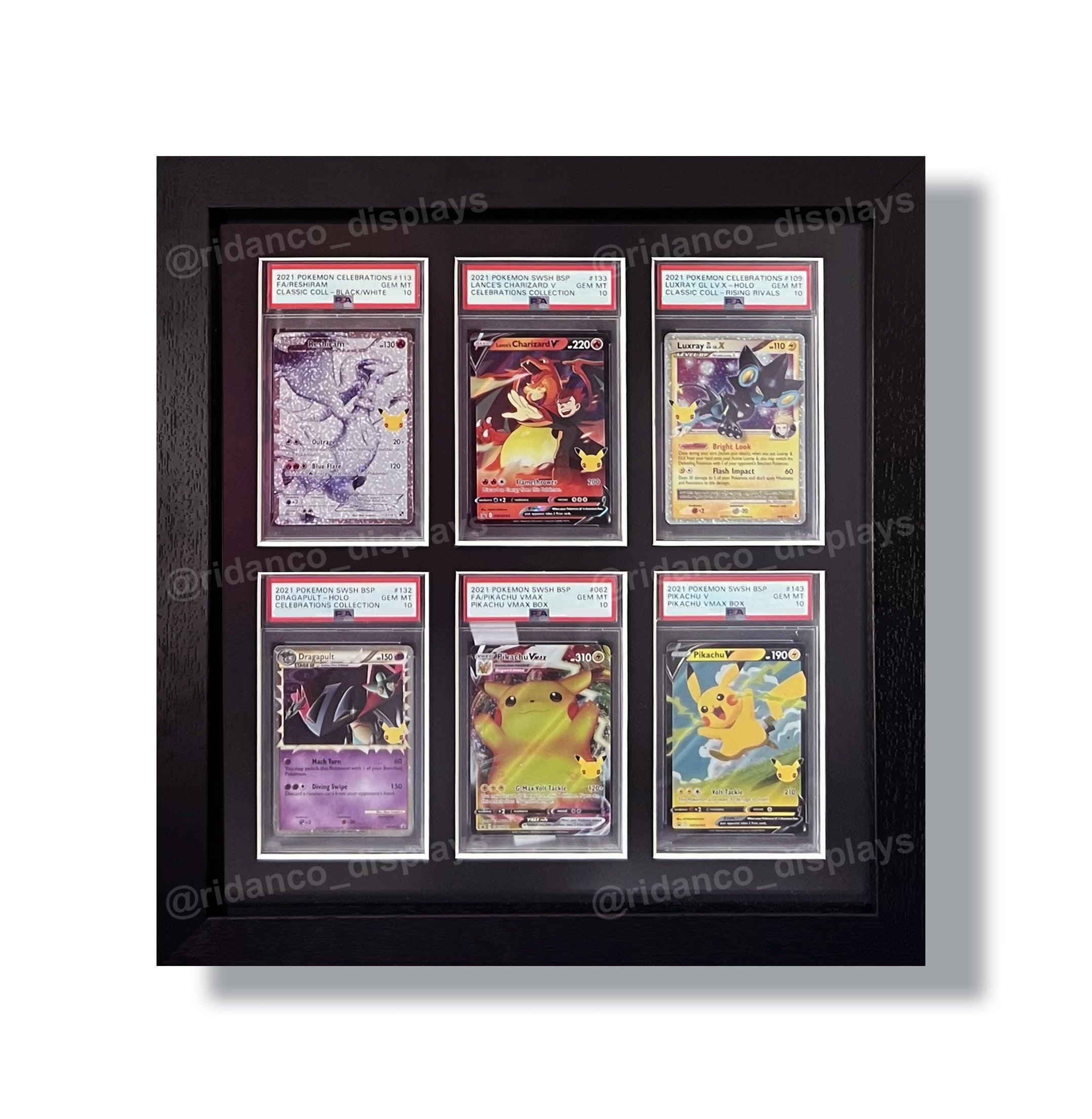 Premium Graded Slab Frames – Ridanco Displays