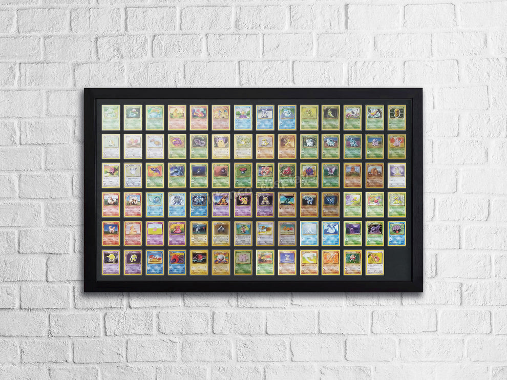 83 Raw Trading Card Display Frame – Ridanco Displays